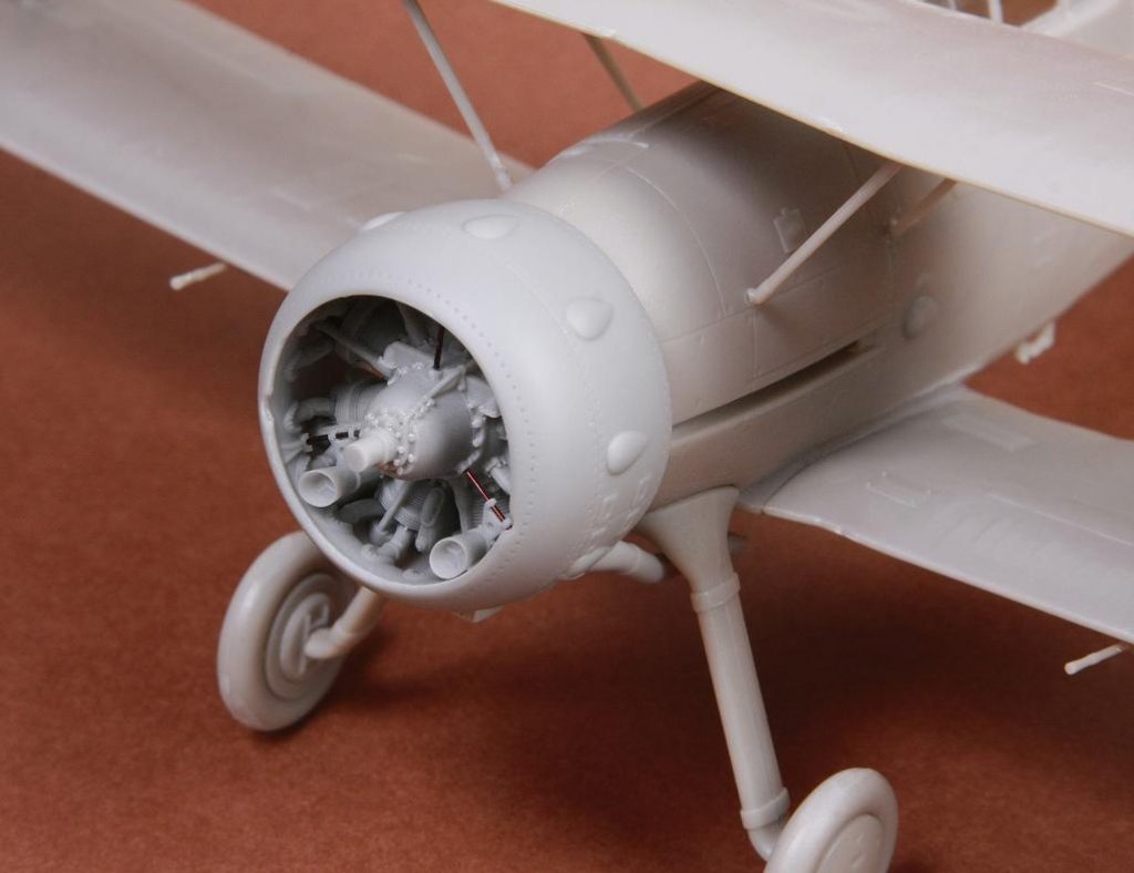SBS Model Gloster Gladiator Mk.I/Mk.II engine - 1/48 - Red Roo Models